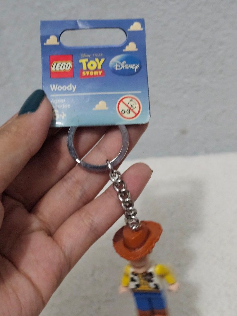LEGO Toy Story Woody Key Chain, Hobbies & Toys, Toys & Games on Carousell