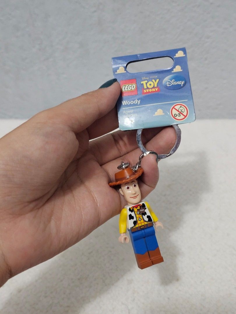 LEGO Toy Story Woody Key Chain, Hobbies & Toys, Toys & Games on Carousell
