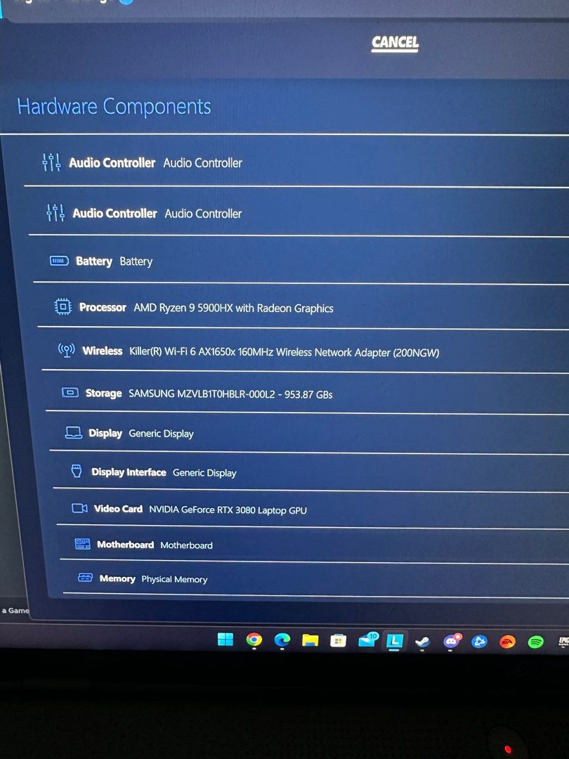 Lenovo legion 7 rtx 3080, Computers & Tech, Laptops & Notebooks on ...