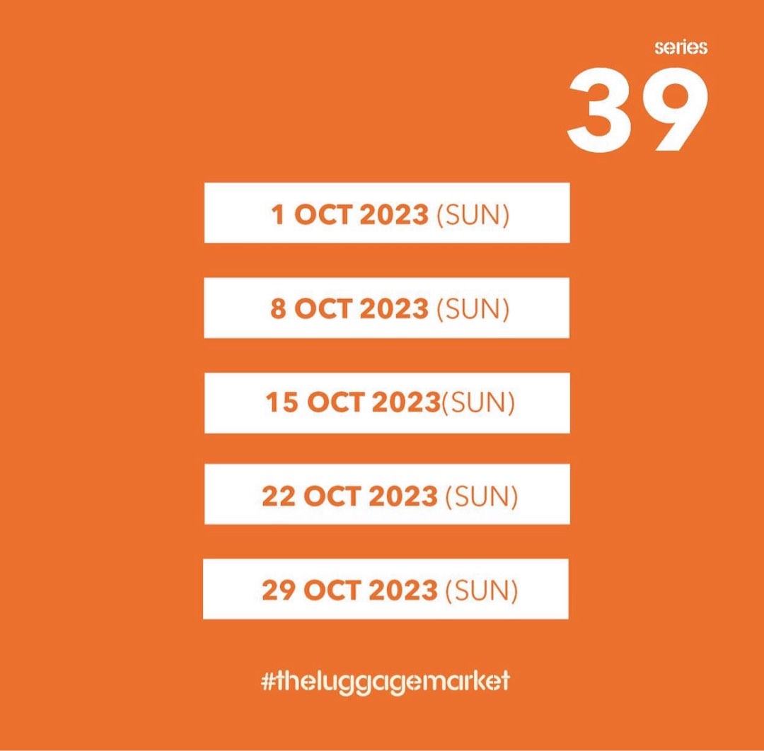 LF luggage market, Bulletin Board, Looking For on Carousell