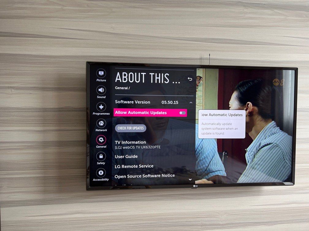 LG 4K UK6320PTE 43 inch Smart TV, TV & Home Appliances, TV ...