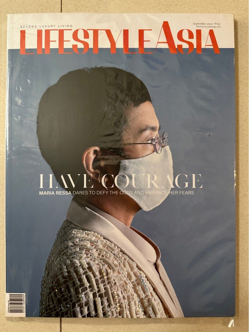 Lifestyle Asia Magazine September 2020 Maria Ressa, Hobbies & Toys ...