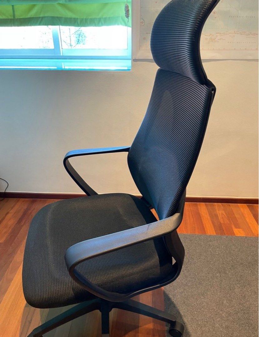 Lightly used study chair, Furniture & Home Living, Furniture, Chairs on ...