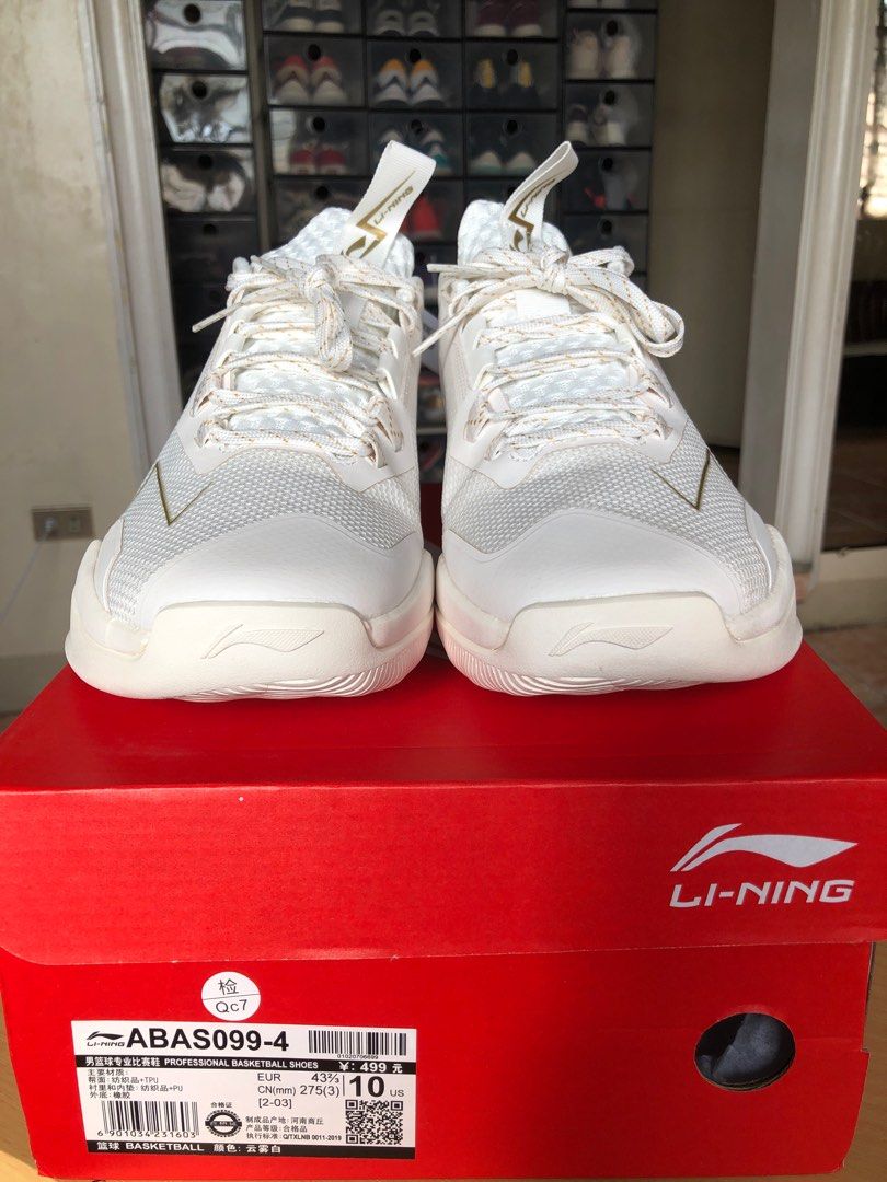 Li-Ning Flash Energy 2.0 White - Size 10, Men's Fashion, Footwear ...
