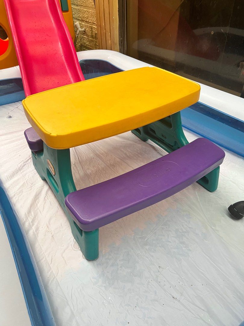 Little tikes foldable picnic table, Hobbies & Toys, Toys & Games on ...