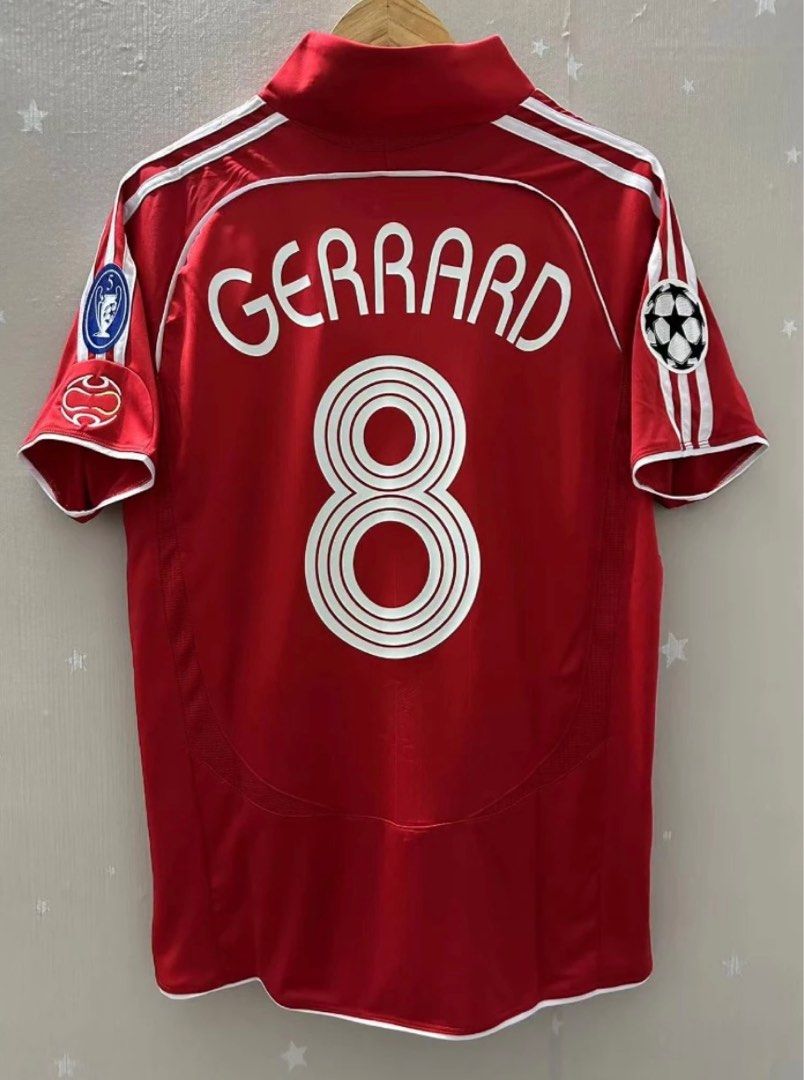 Liverpool 06/07 home jersey, Men's Fashion, Activewear on Carousell