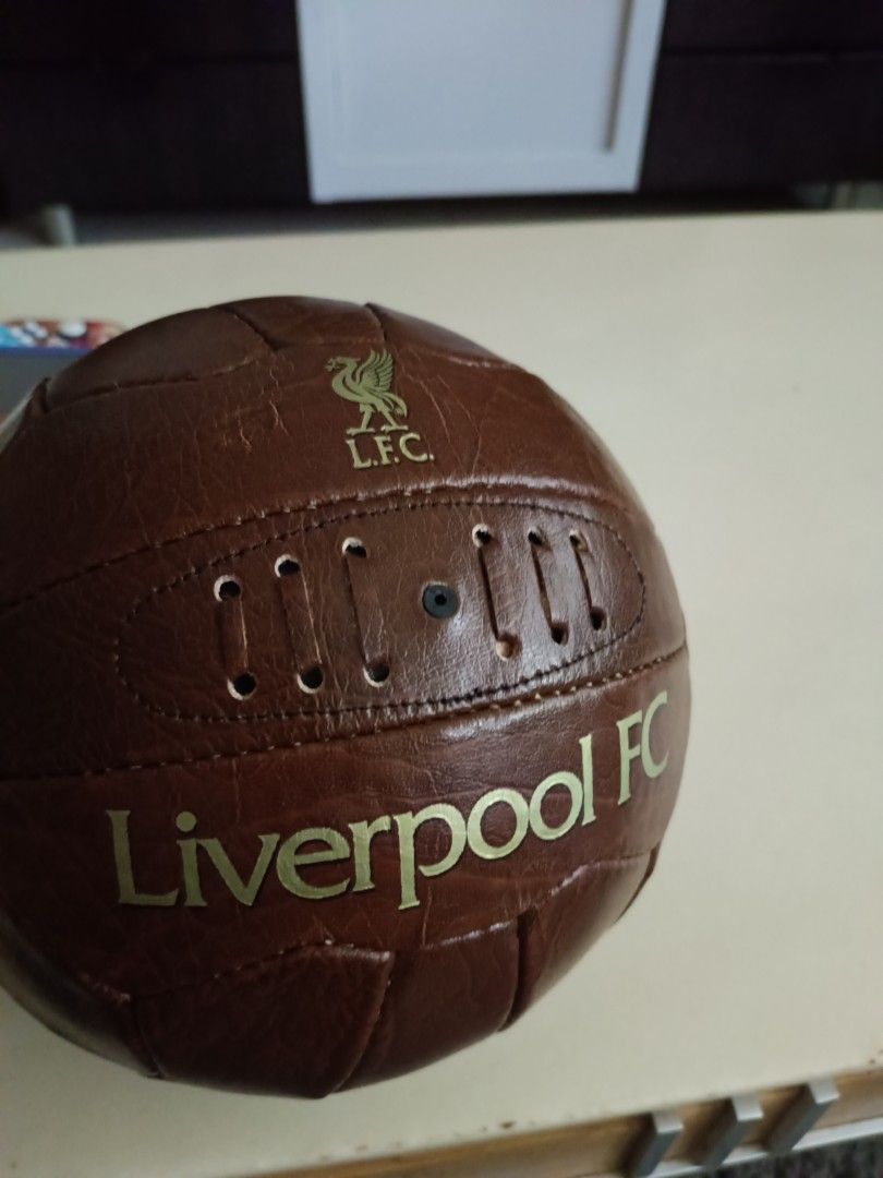 Liverpool Retro Soccer Ball, Sports Equipment, Sports & Games, Racket ...