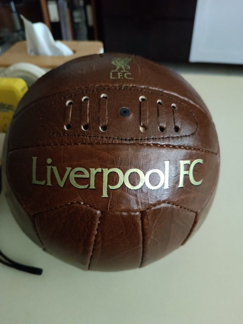 Liverpool Retro Soccer Ball, Sports Equipment, Sports & Games, Racket ...