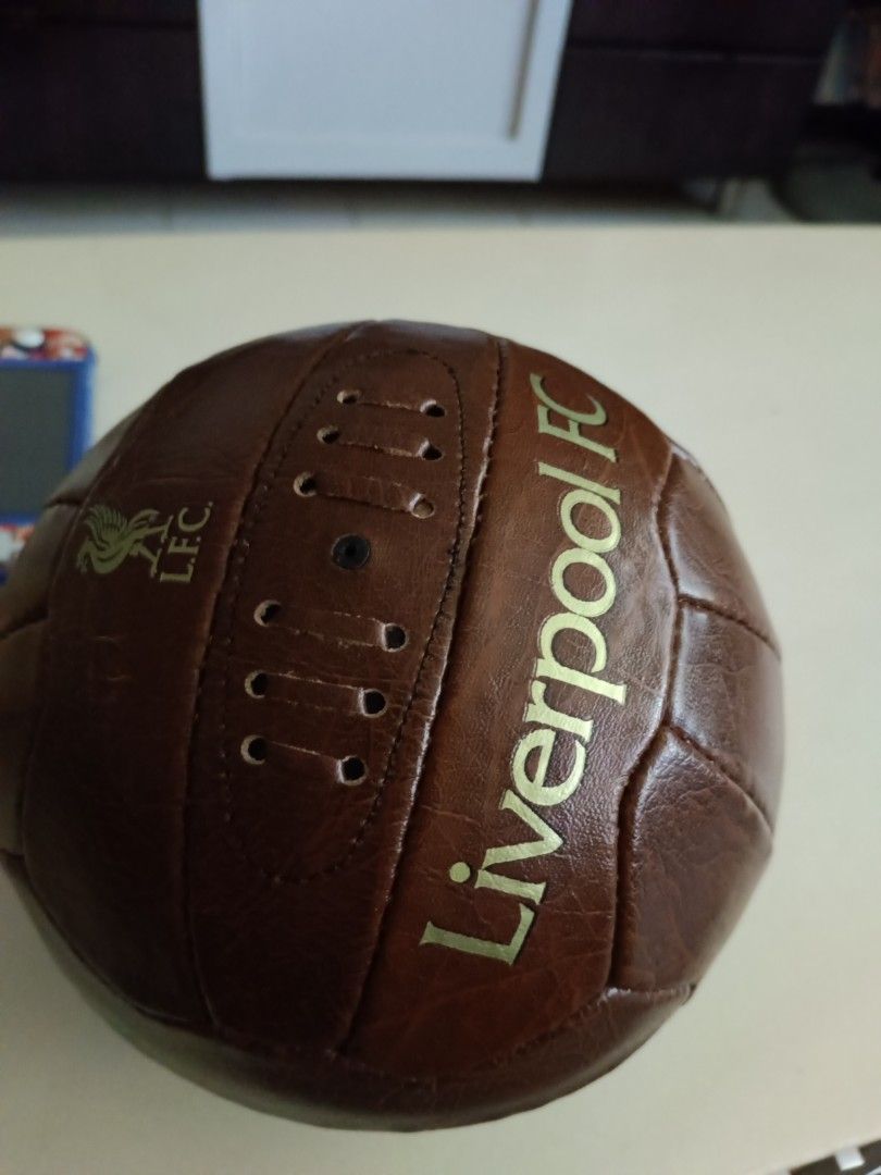 Liverpool Retro Soccer Ball, Sports Equipment, Sports & Games, Racket ...