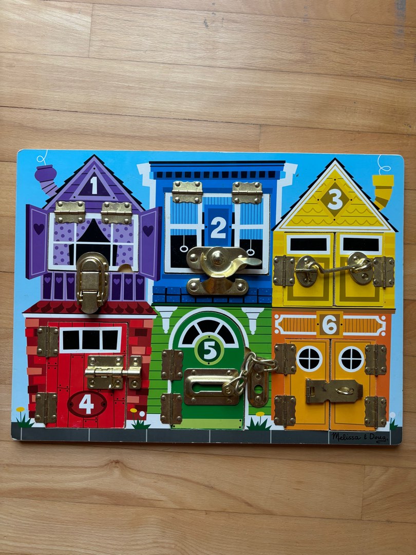 Lock board, Hobbies & Toys, Toys & Games on Carousell