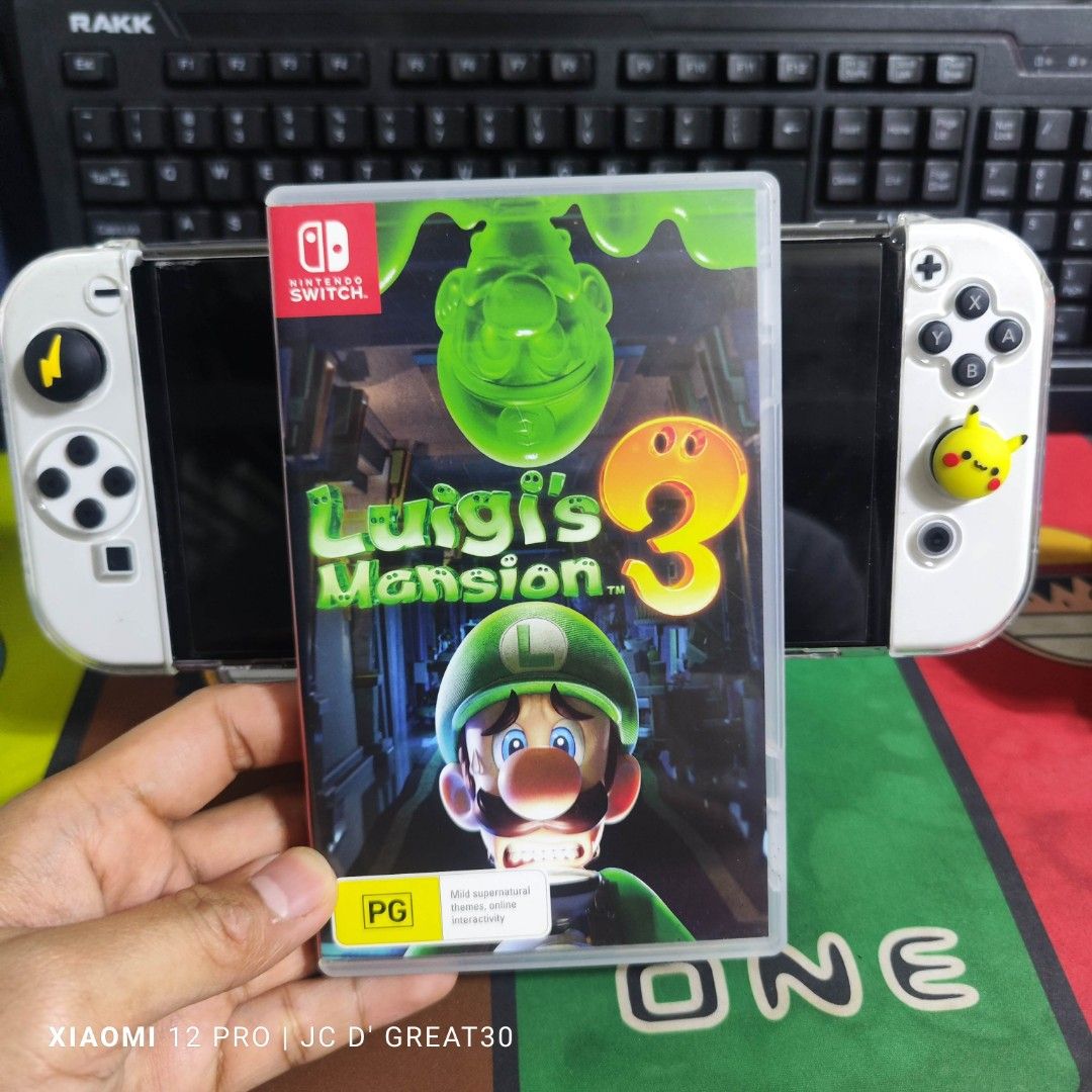 Luigis Mansion 3 Switch Game, Video Gaming, Video Games, Nintendo on ...