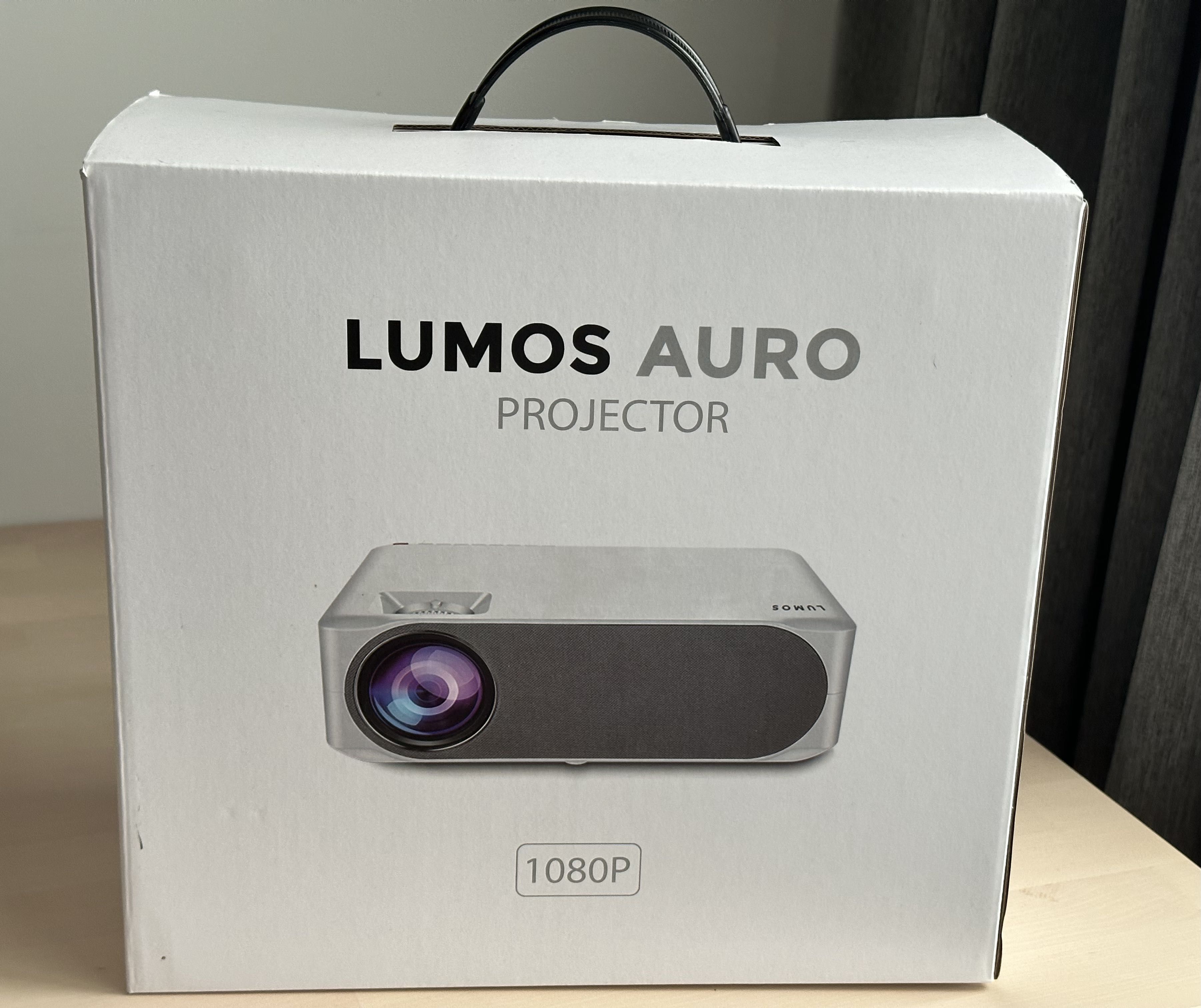 Lumos Auro Projector, TV & Home Appliances, TV & Entertainment ...