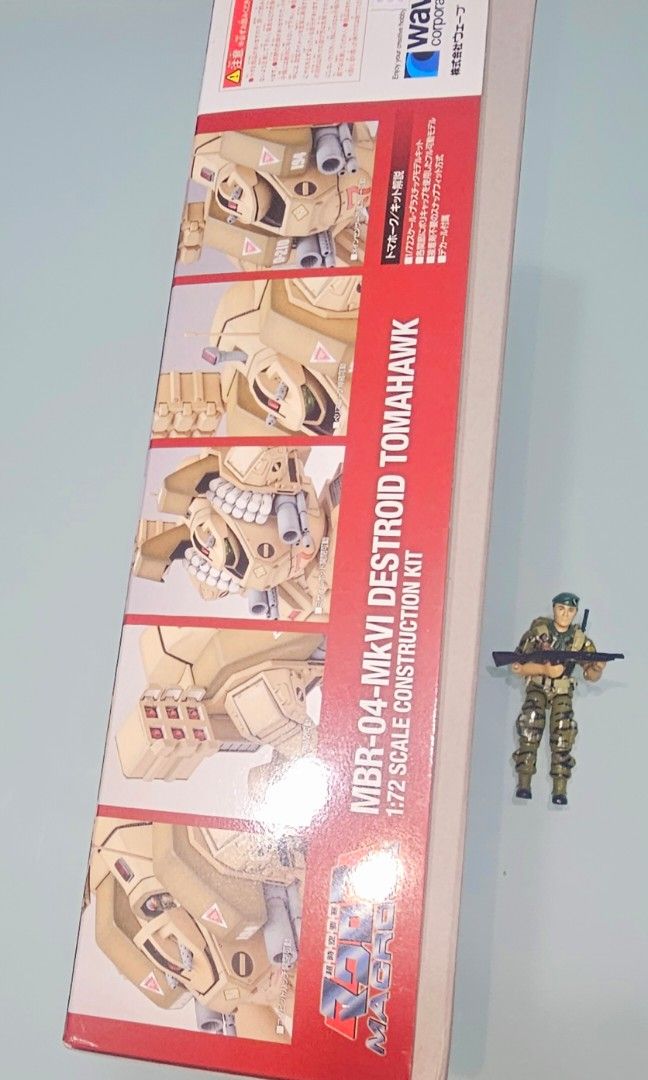 Macross/Robotech Destroid Tomahawk (M) or Warhammer (R) by Big West 1: ...