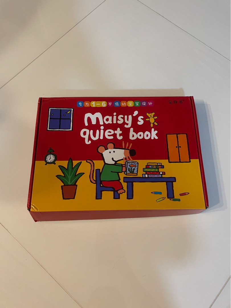 Maisy’s Quiet Book, Hobbies & Toys, Books & Magazines, Children's Books ...
