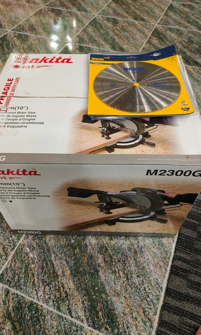 Makita Miter Saw M2300G, Furniture & Home Living, Home Improvement ...