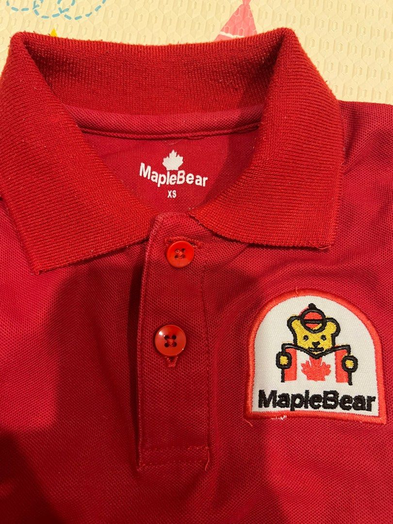 Maple Bear Uniform Set, Babies & Kids, Babies & Kids Fashion on Carousell