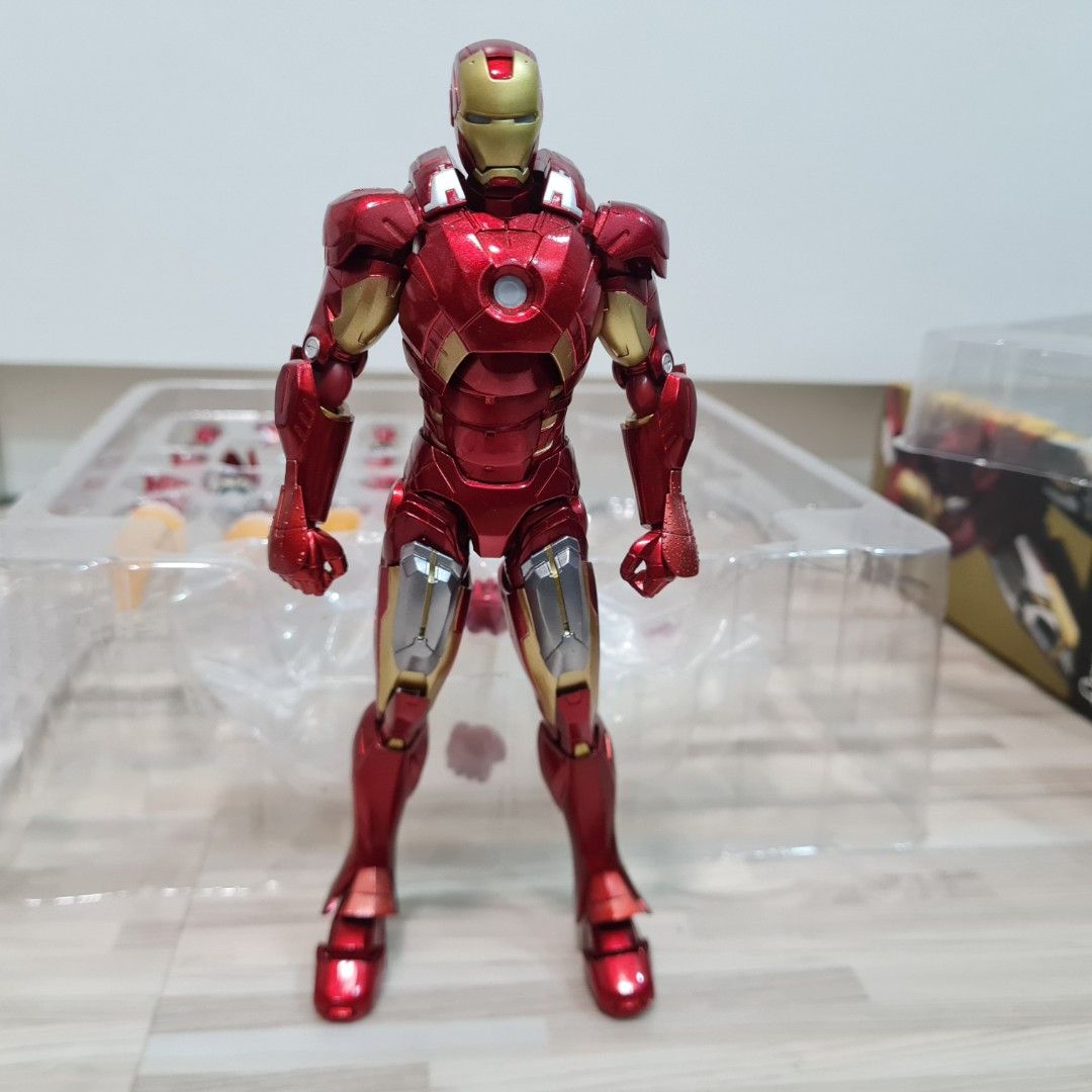 Marvel Figma Iron Man Mark mk 7 Full Spec MCU Avengers, Hobbies & Toys ...