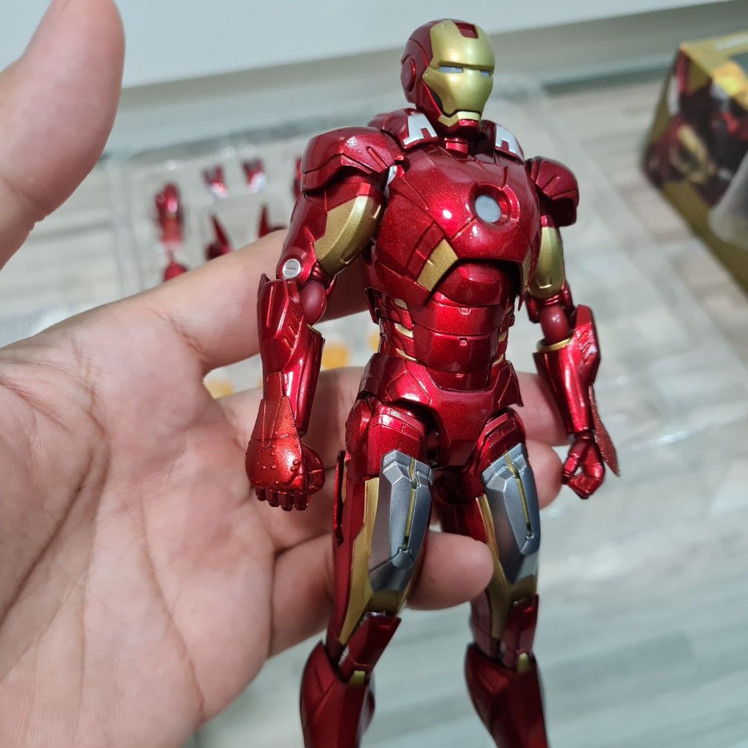 Marvel Figma Iron Man Mark mk 7 Full Spec MCU Avengers, Hobbies & Toys ...