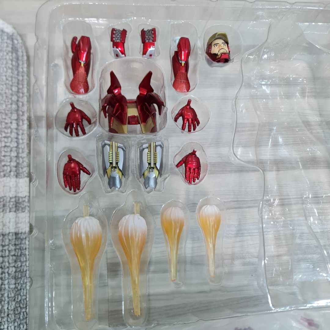 Marvel Figma Iron Man Mark mk 7 Full Spec MCU Avengers, Hobbies & Toys ...