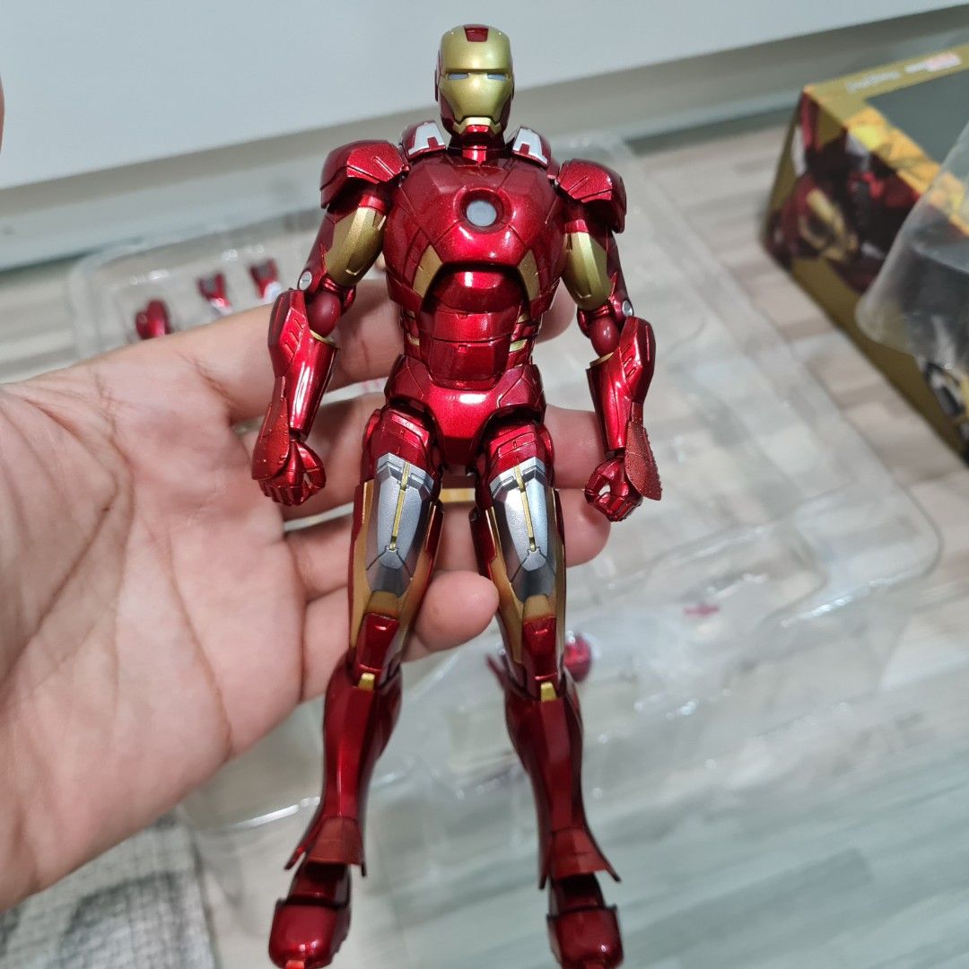 Marvel Figma Iron Man Mark mk 7 Full Spec MCU Avengers, Hobbies & Toys ...