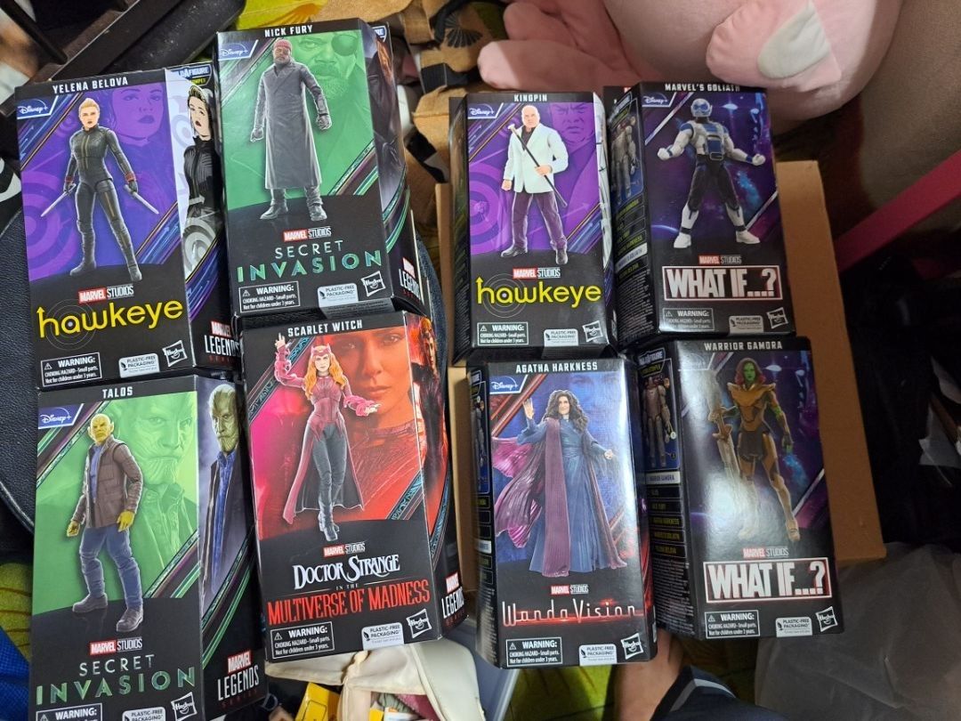 Marvel legends yelena kingpin Nick fury Agatha scarlet witch talos ...