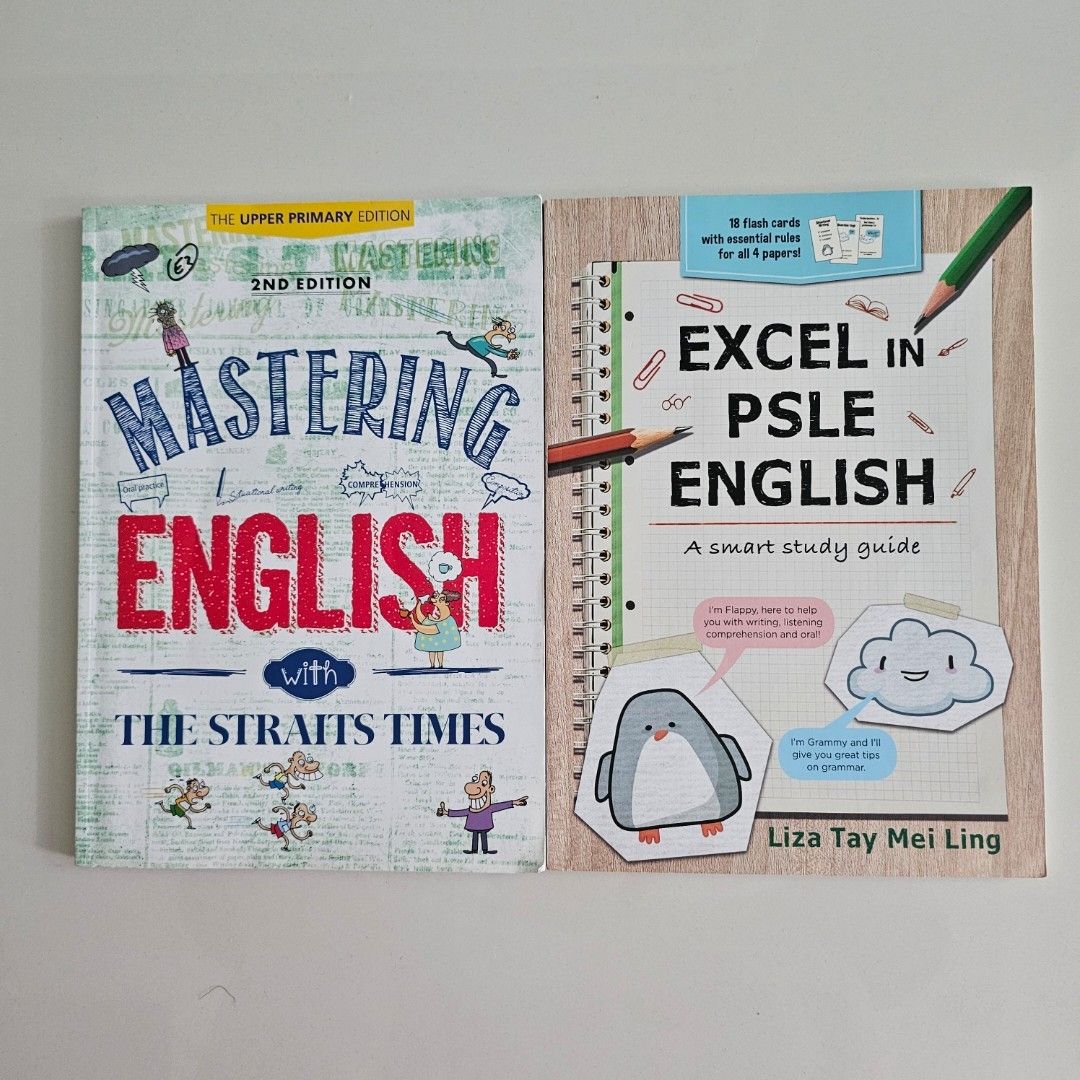 P5 P6 PSLE English Compo : Mastering English 2nd Edition + Excel in ...