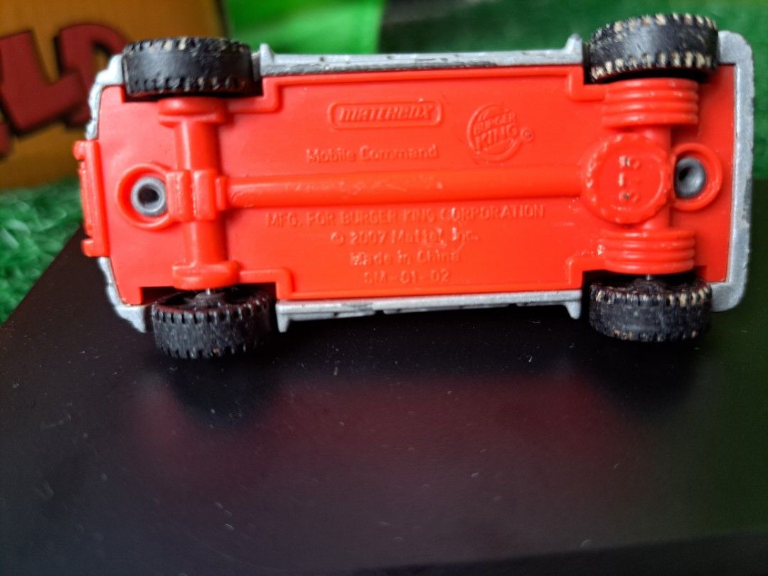 Matchbox Mobile in Command Burger King 2007 Mattel, Hobbies & Toys ...
