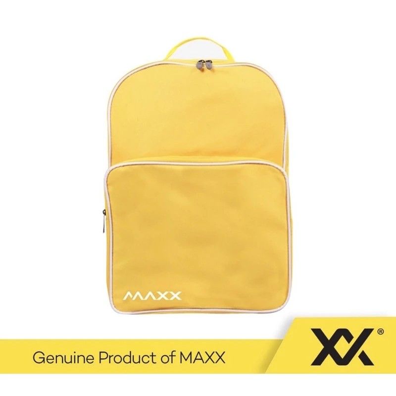 Maxx Backpack (Yellow), Men's Fashion, Bags, Backpacks on Carousell