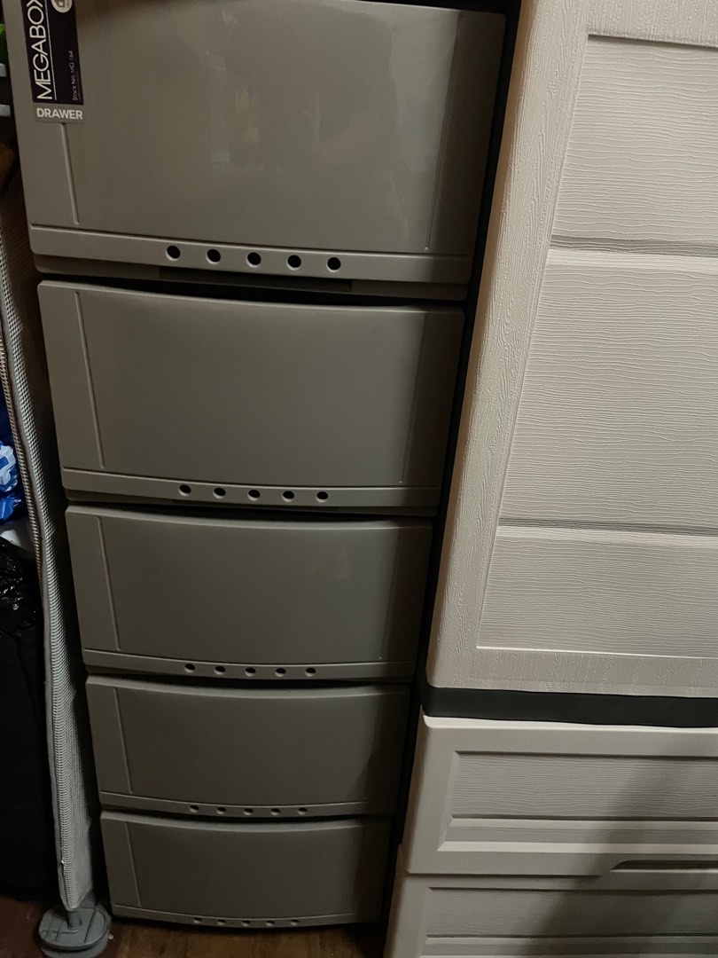 Megabox 5-layer Drawer, Furniture & Home Living, Home Improvement ...