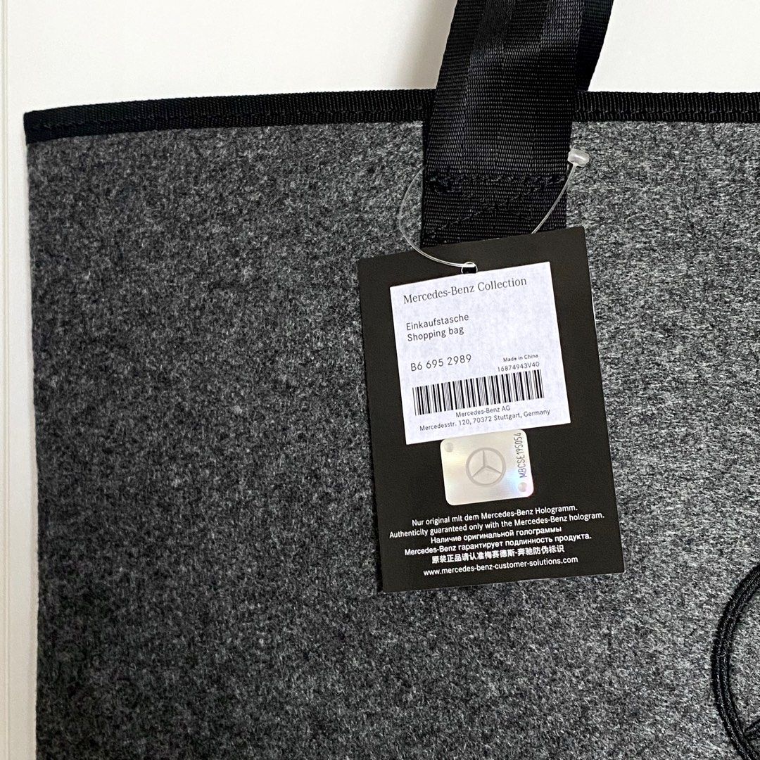 Mercedes Benz Collection MB Official Merchandise Tote Shopping Bag ...
