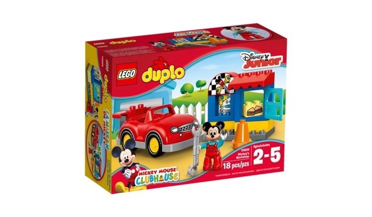 Mickey Mouse Mickey's Workshop LEGO DUPLO Bricks Blocks Building DIY ...