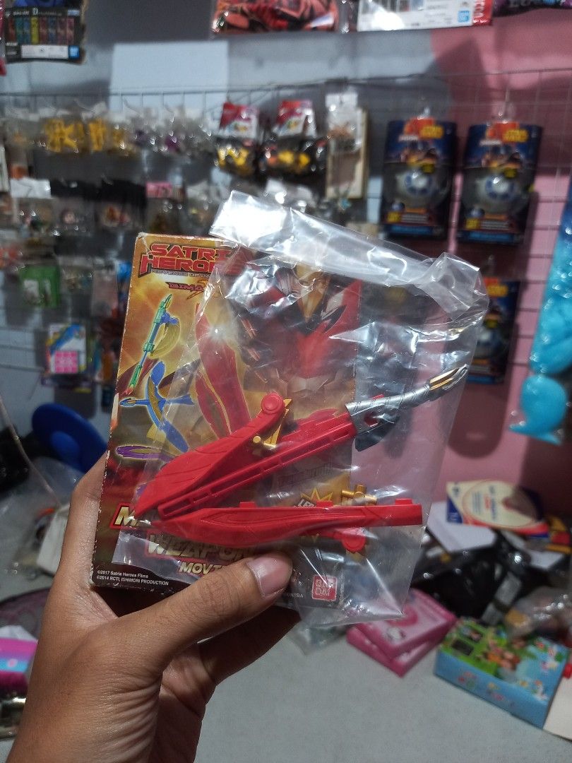 Mini weapon satria heroes bima x, Toys & Collectibles, Mainan di Carousell