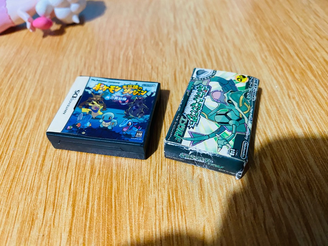 Miniatures Ds Pokemon Game set, Hobbies & Toys, Toys & Games on Carousell