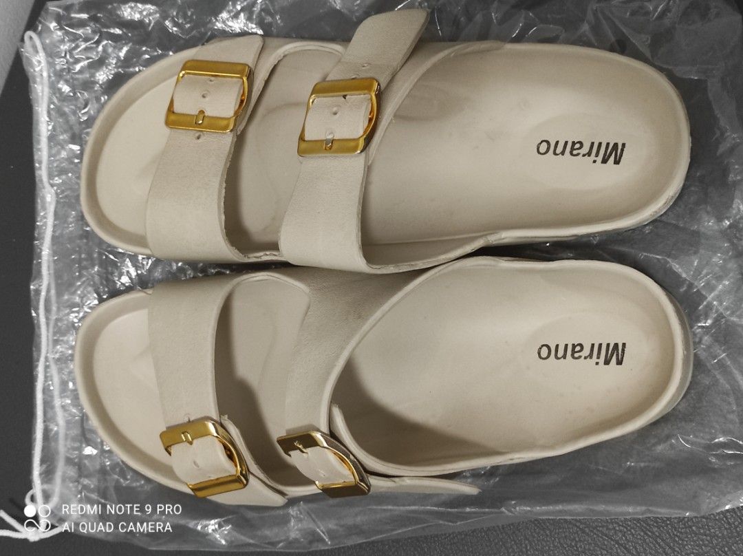 MIRANO Two Strap Slippers (tiktok trends), Women's Fashion, Footwear ...