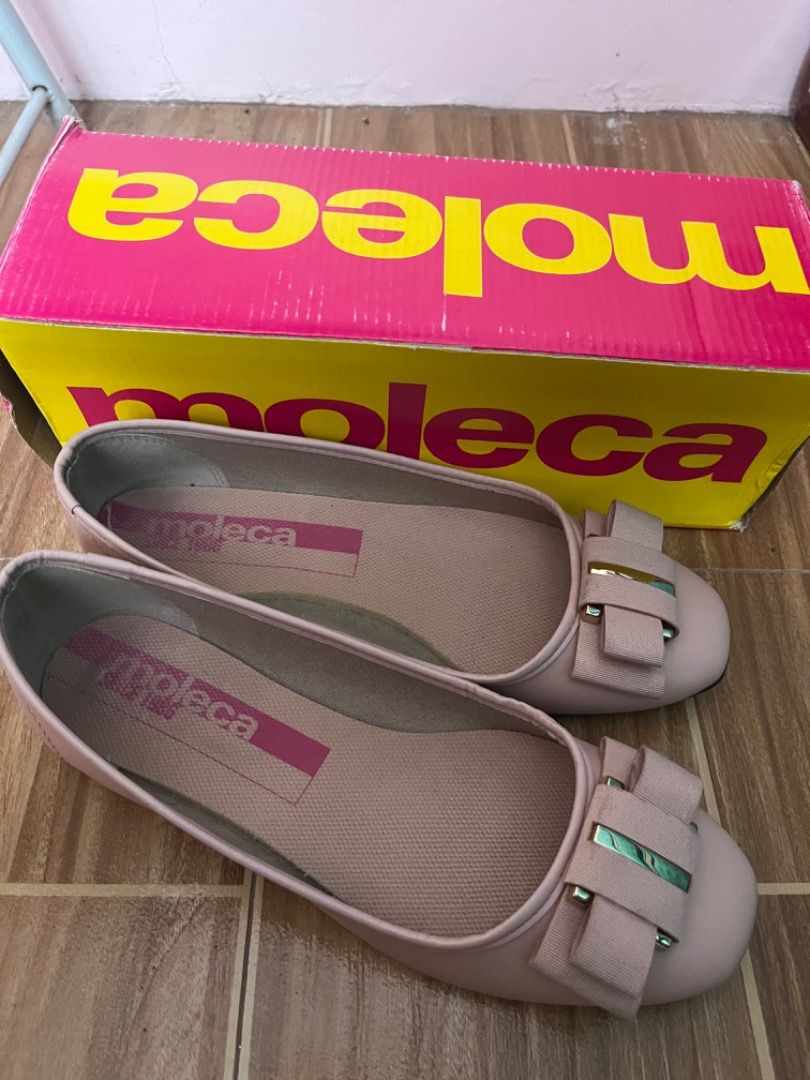 MOLECA OLD PINK FLATS, Women's Fashion, Footwear, Flats & Sandals on ...