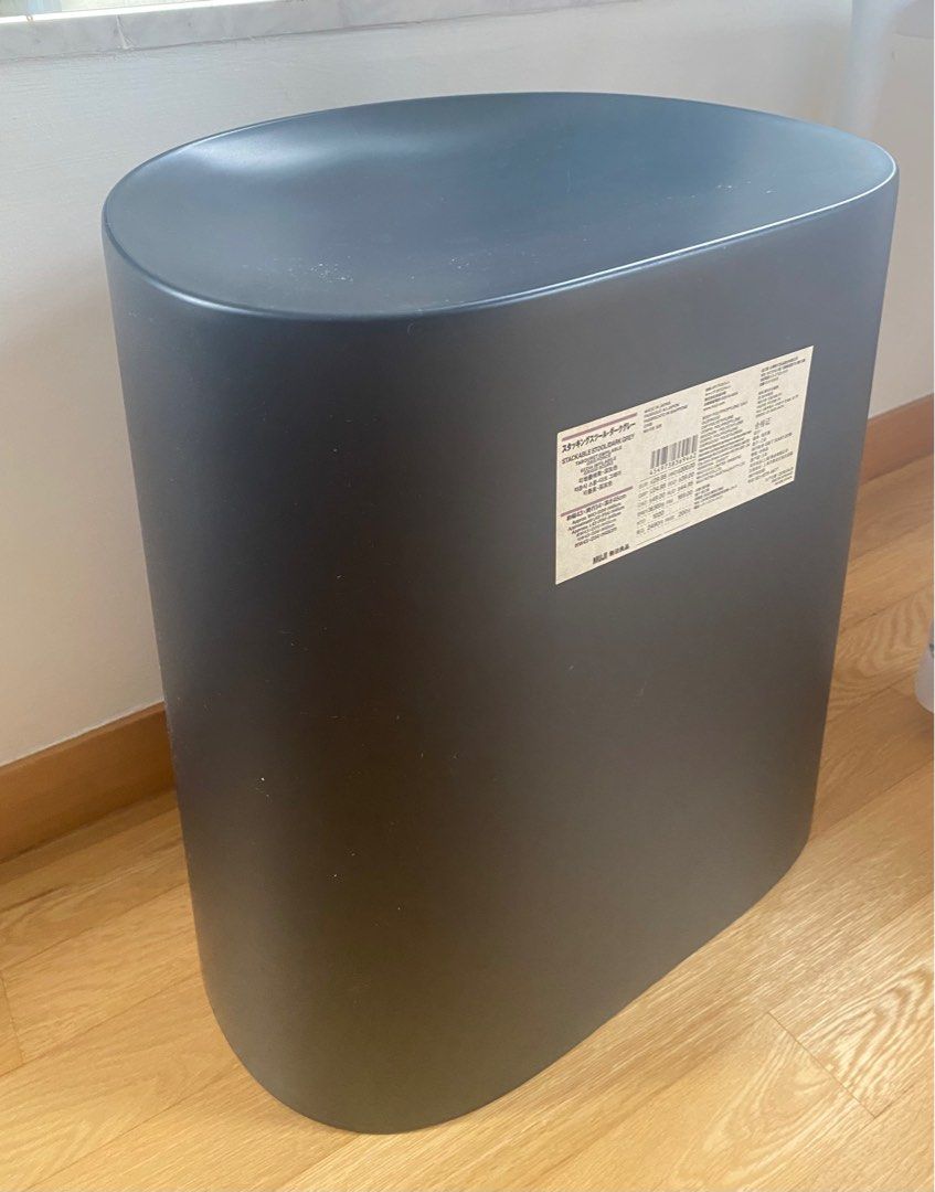 Muji Stackable Stool, Furniture & Home Living, Outdoor Furniture on ...