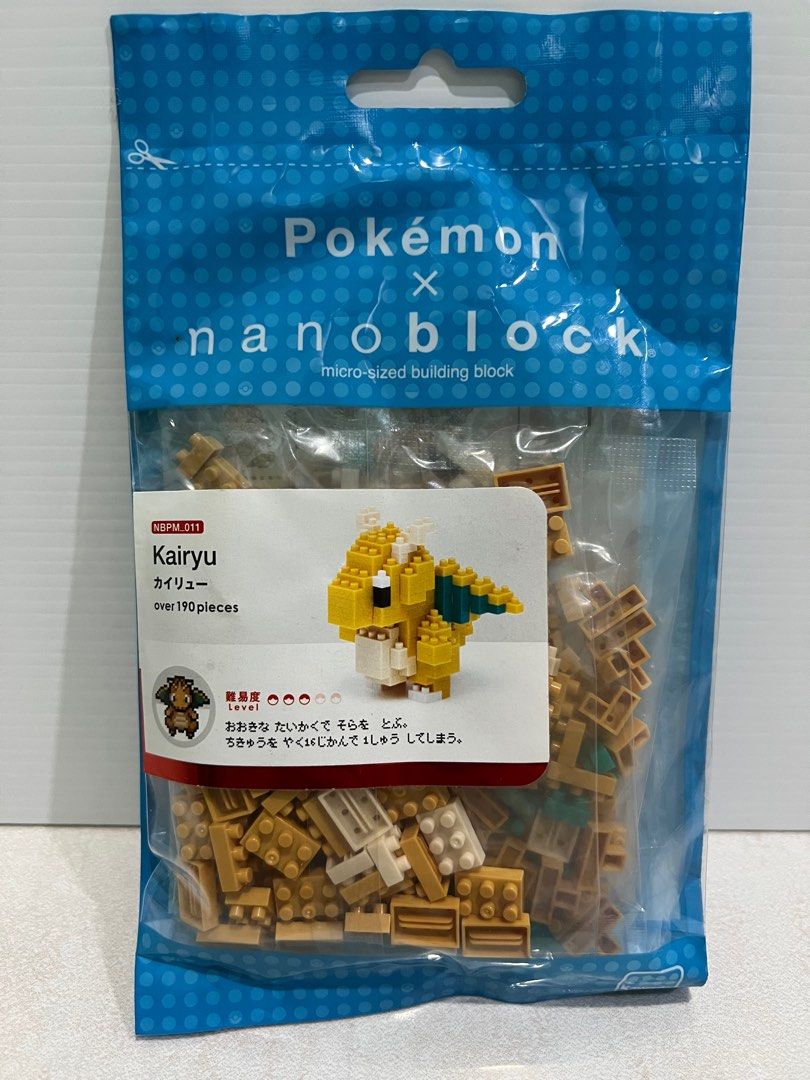 NanoBlock Original - Pokemon Dragonite, Toys & Collectibles, Mainan di ...