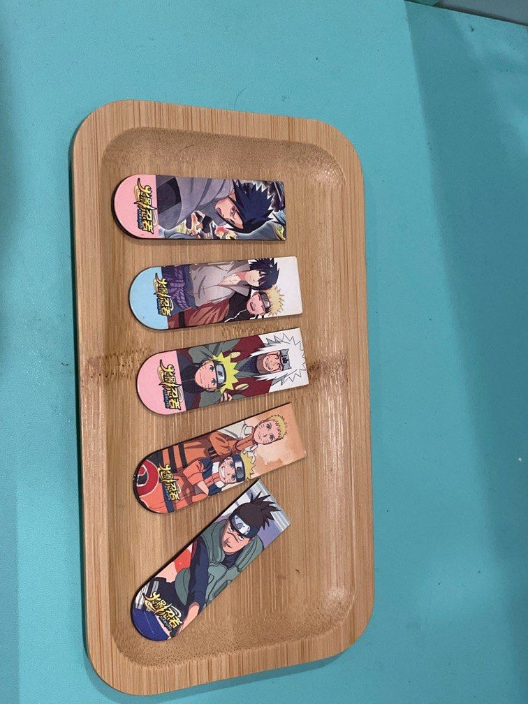 Naruto Bookmarks, Hobbies & Toys, Stationery & Craft, Stationery ...