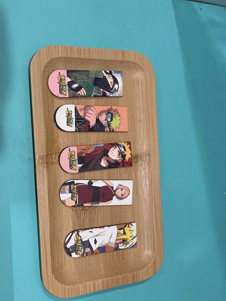 Naruto Bookmarks, Hobbies & Toys, Stationery & Craft, Stationery ...