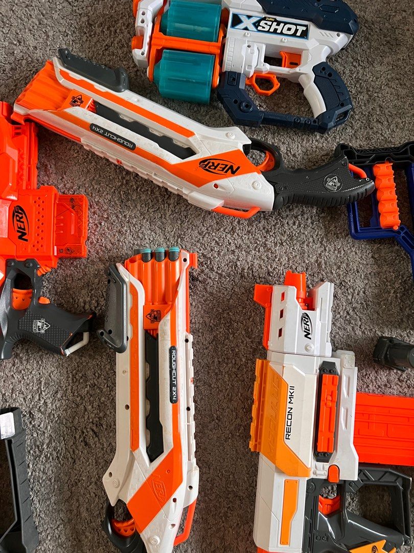 Nerf Guns Bundle, Hobbies & Toys, Toys & Games on Carousell