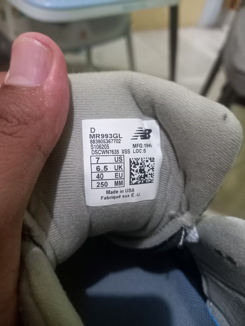 New Balance 993 USA, Fesyen Pria, Sepatu , Sneakers di Carousell