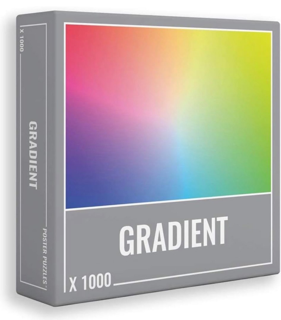 NEW! Gradient Puzzle, Hobbies & Toys, Toys & Games on Carousell