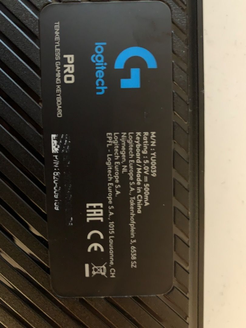New Logitech G Pro X Keybaord, Computers & Tech, Parts & Accessories ...
