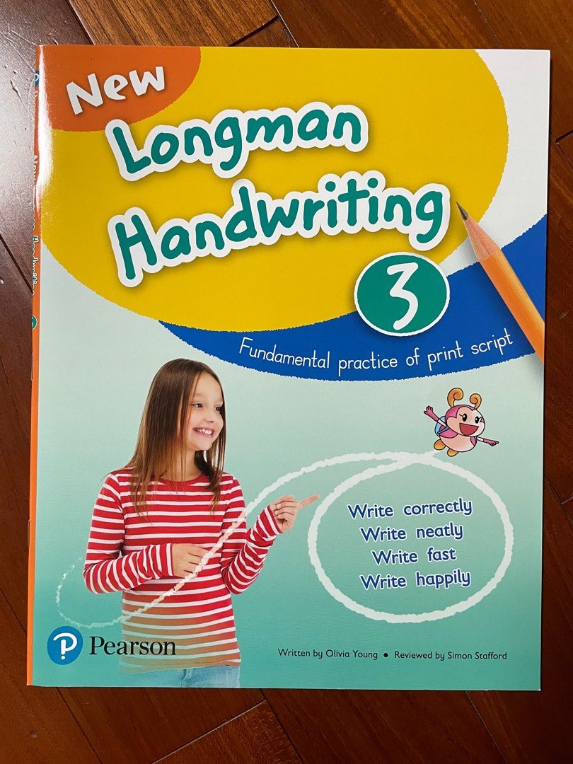 New Longman Handwriting 3, 興趣及遊戲, 書本 & 文具, 書本及雜誌 - 補充練習 - Carousell