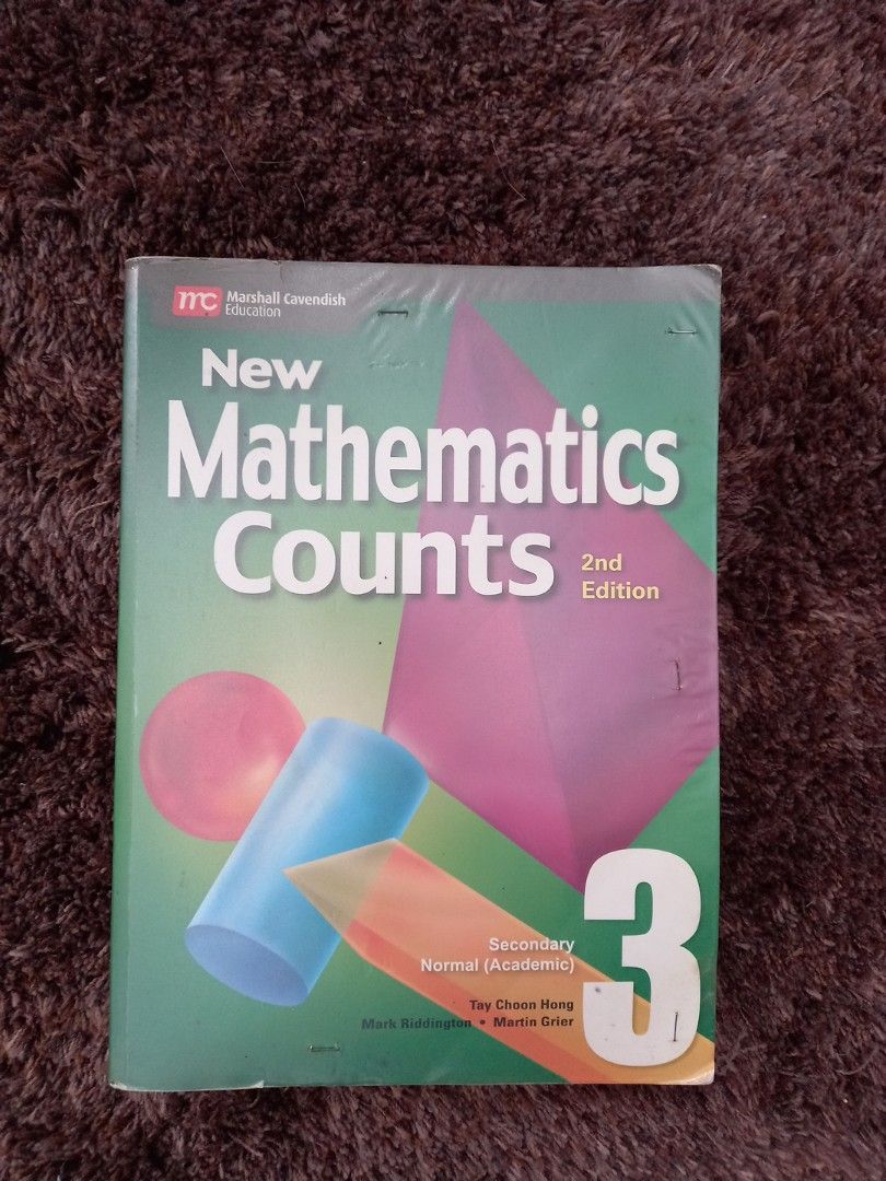 New Mathematics Counts 3, Hobbies & Toys, Books & Magazines, Textbooks on Carousell