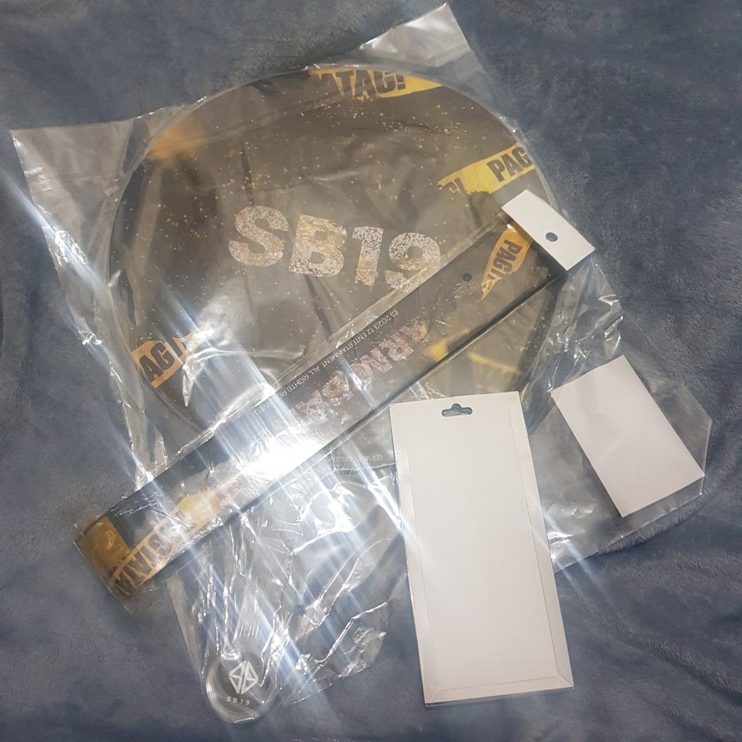 New SB19 Pagtatag Official Merch Hand Picket Keychain Arm Band Concert ...