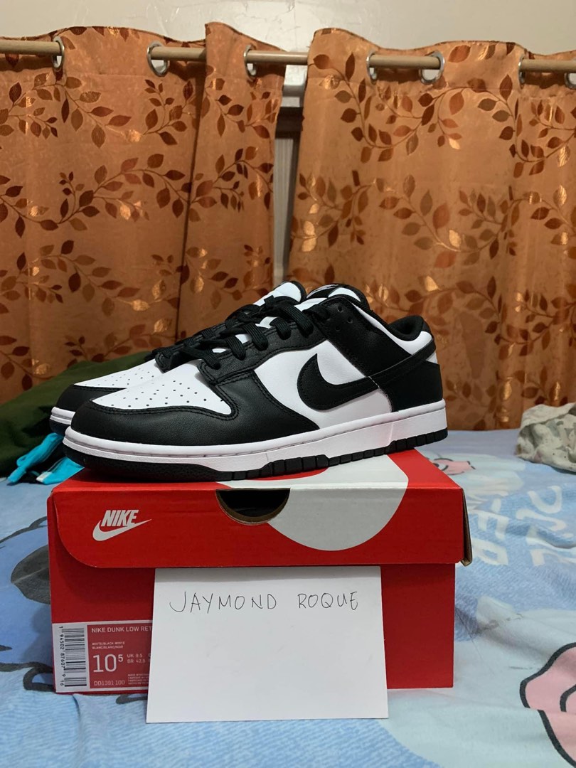 Nike Dunk Low Panda, Men's Fashion, Footwear, Sneakers on Carousell