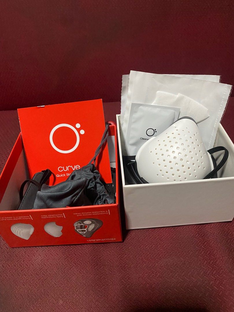 O2 Curve by O2 Canada, Health & Nutrition, Face Masks & Face Shields on ...