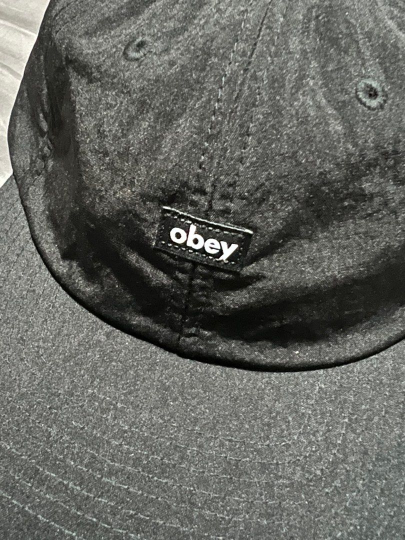 OBEY Black Cap, Men's Fashion, Watches & Accessories, Caps & Hats on ...