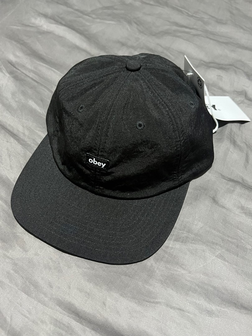 OBEY Black Cap, Men's Fashion, Watches & Accessories, Caps & Hats on ...